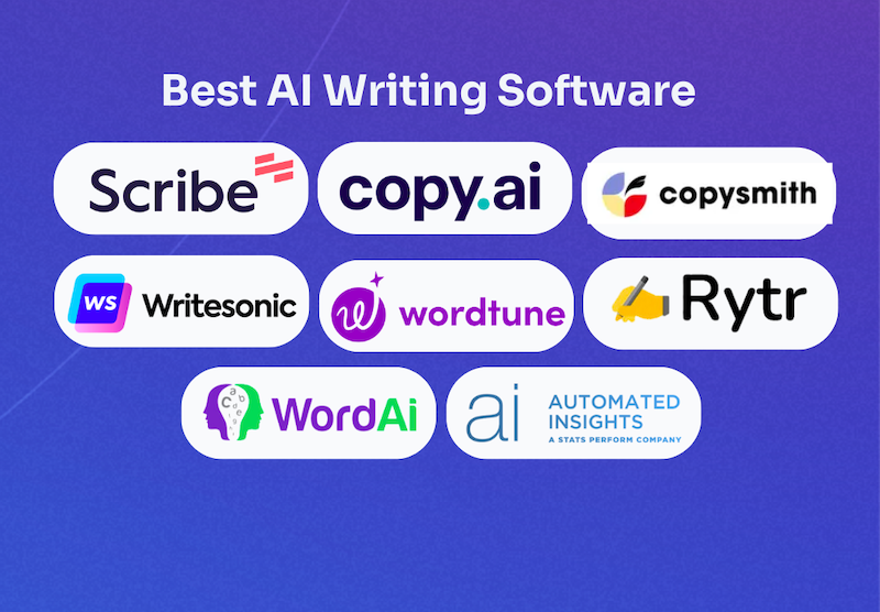 9 Best AI Writing Software Tools in 2023 | Scribe